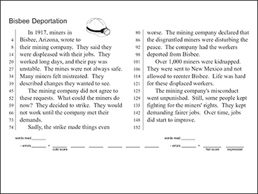 Word Warm-ups® :: Read Naturally, Inc.