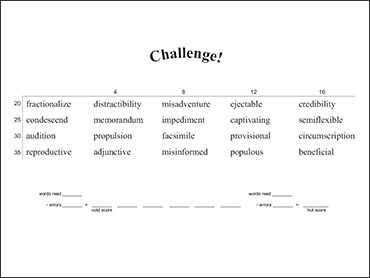 Word Warm-ups® :: Read Naturally, Inc.